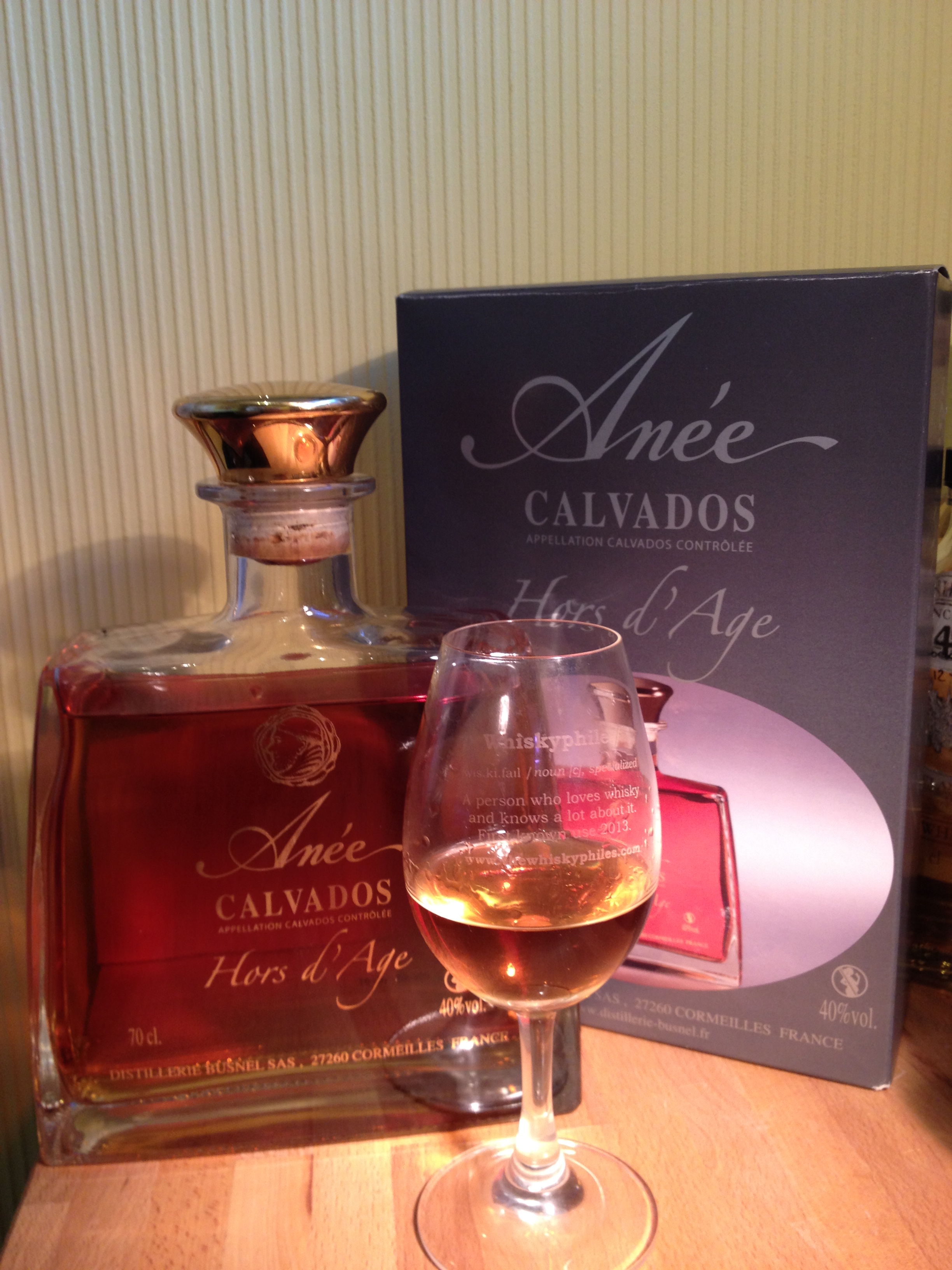 Anée Calvados Hors d’Age – The Whiskyphiles